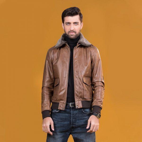 Aviator Leather Jacket – Rayan Fashion